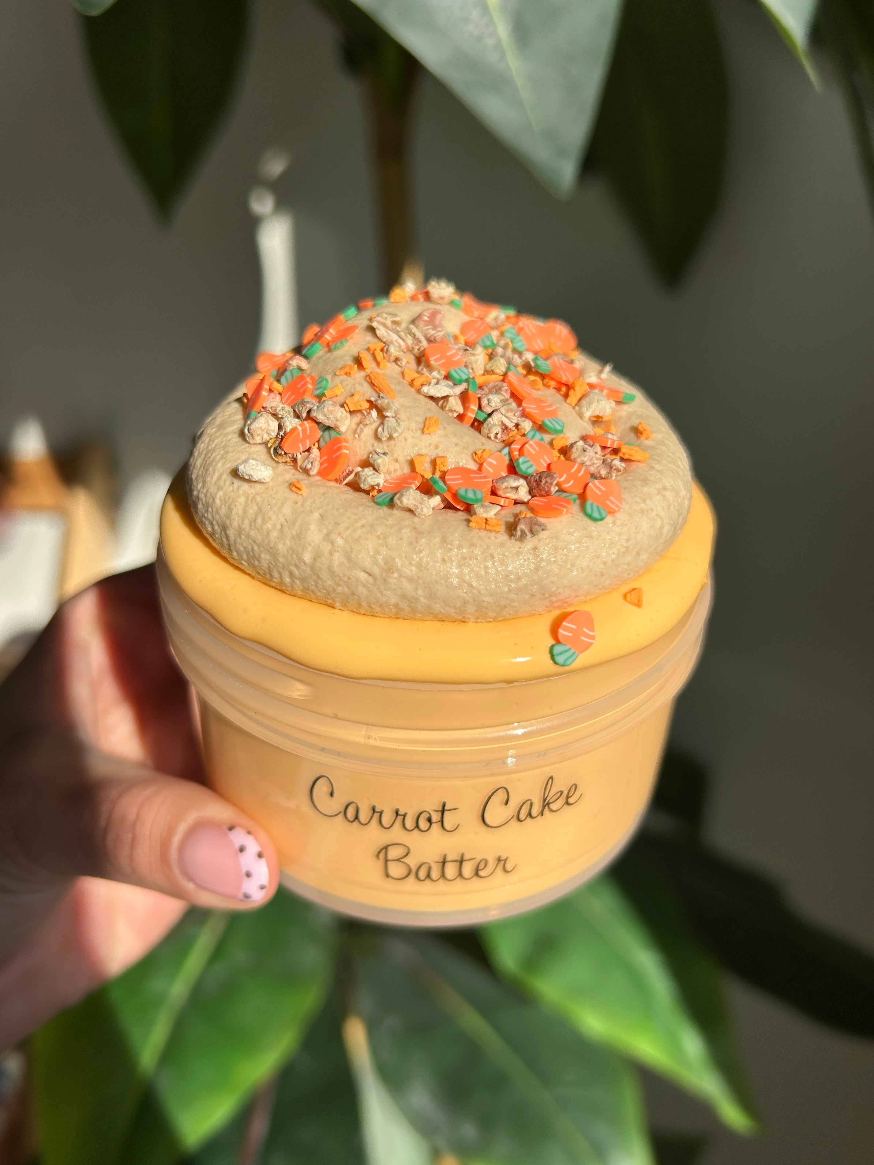 Carrot Cake Batter – Macarons Slime