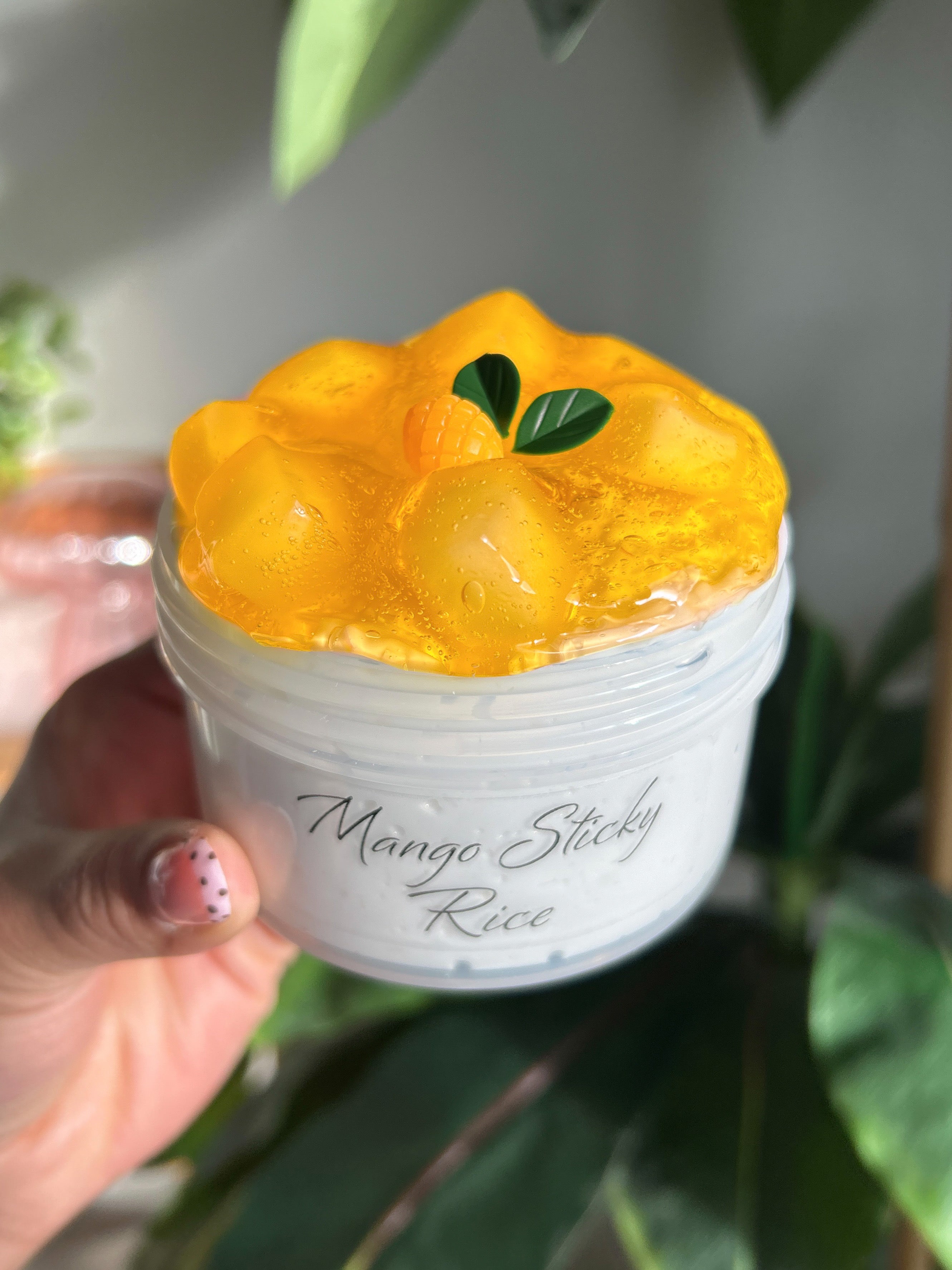 Mango Sticky Rice – Macarons Slime